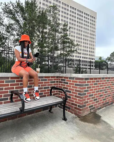Lookbook - Air Jordan 1 Retro High OG 'Electro Orange' 555088-180 ...