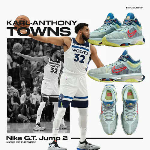 Lookbook - Nike Air Zoom GT Jump 2 EP 'Alpha Wave' DJ9432-300 - Novelship