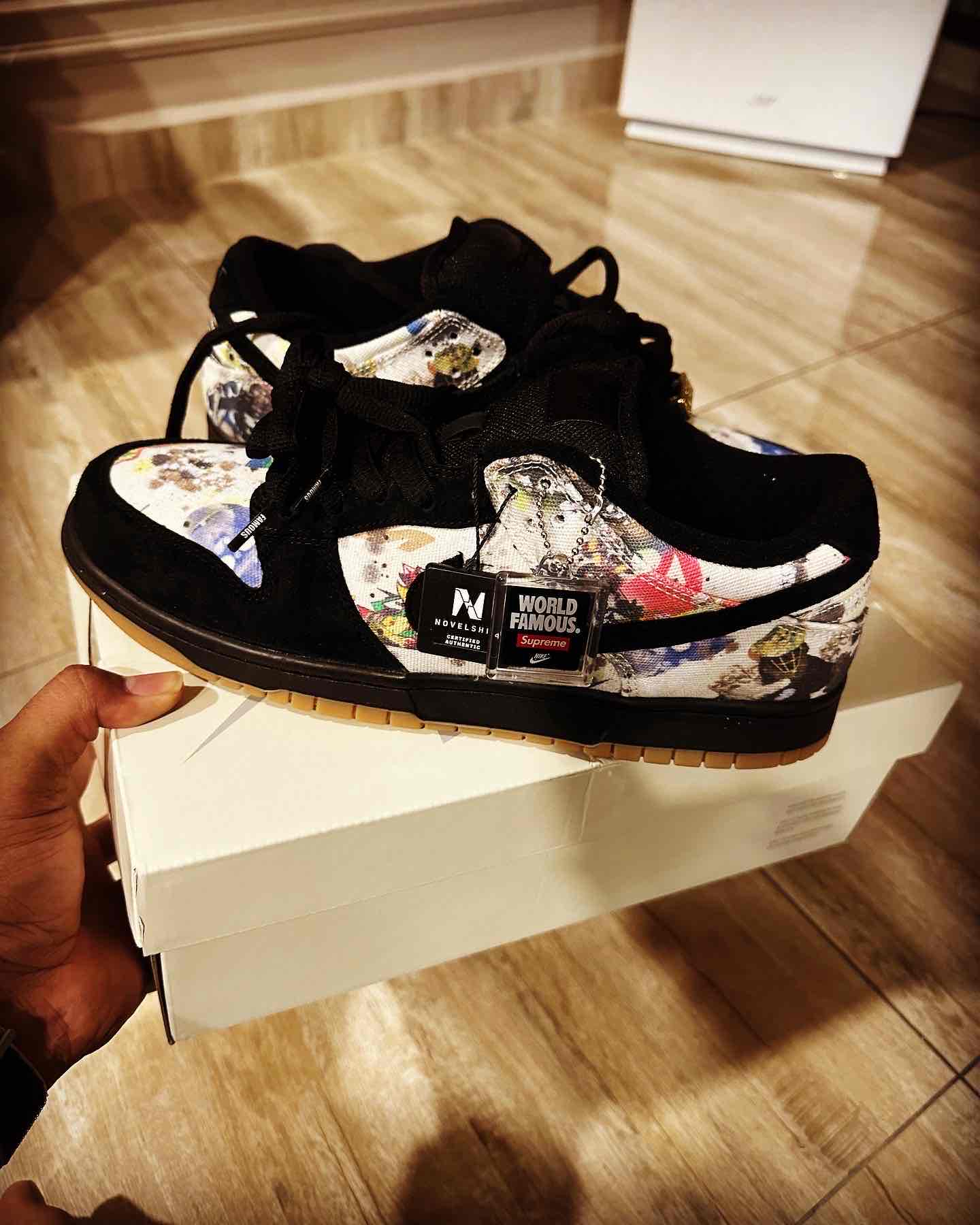Lookbook - Supreme x Nike SB Dunk Low 'Rammellzee' FD8778‑001 - Novelship