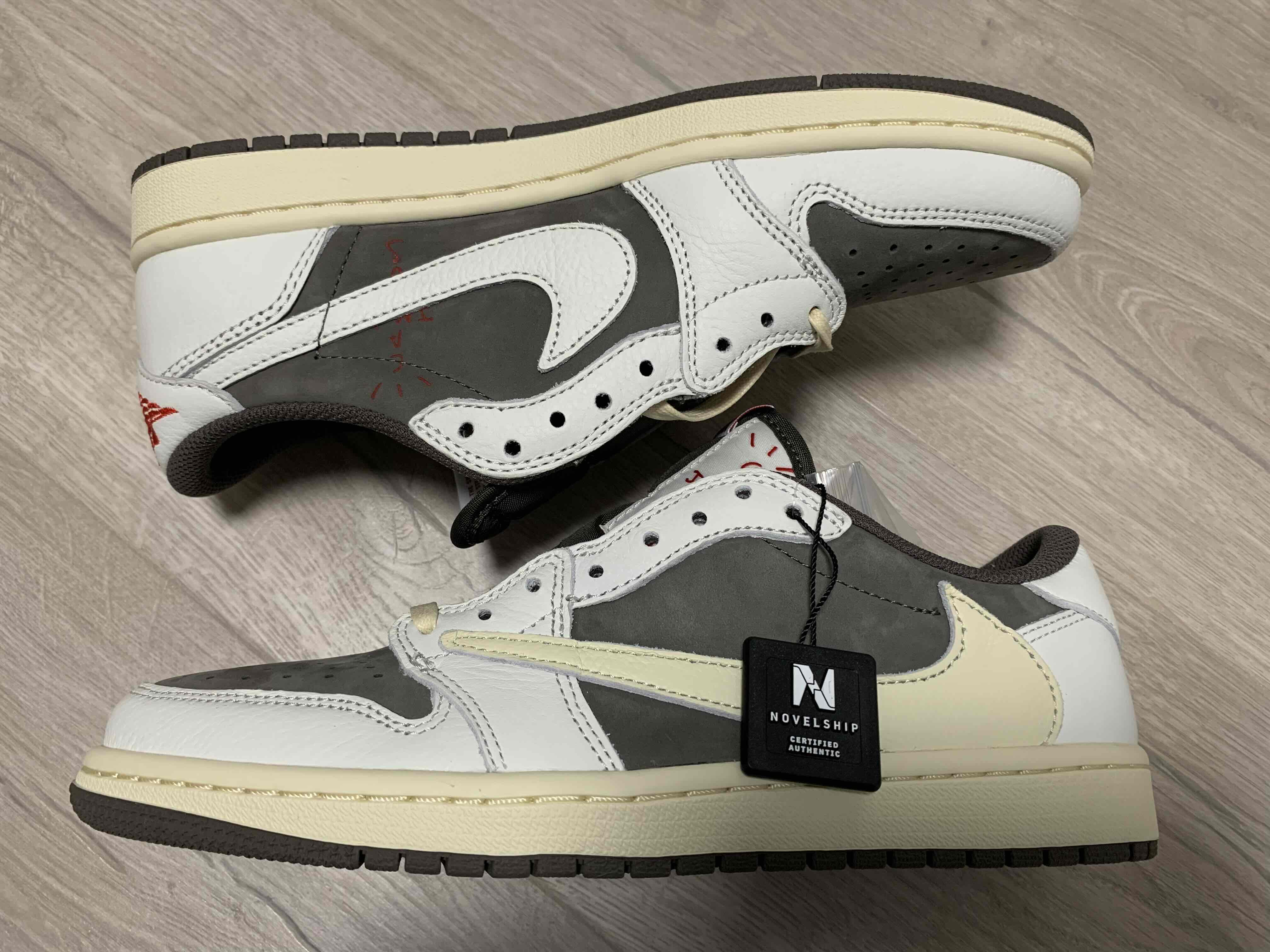 Travis Scott x Air Jordan 1 Retro Low OG 'Reverse Mocha' DM7866-162 ...