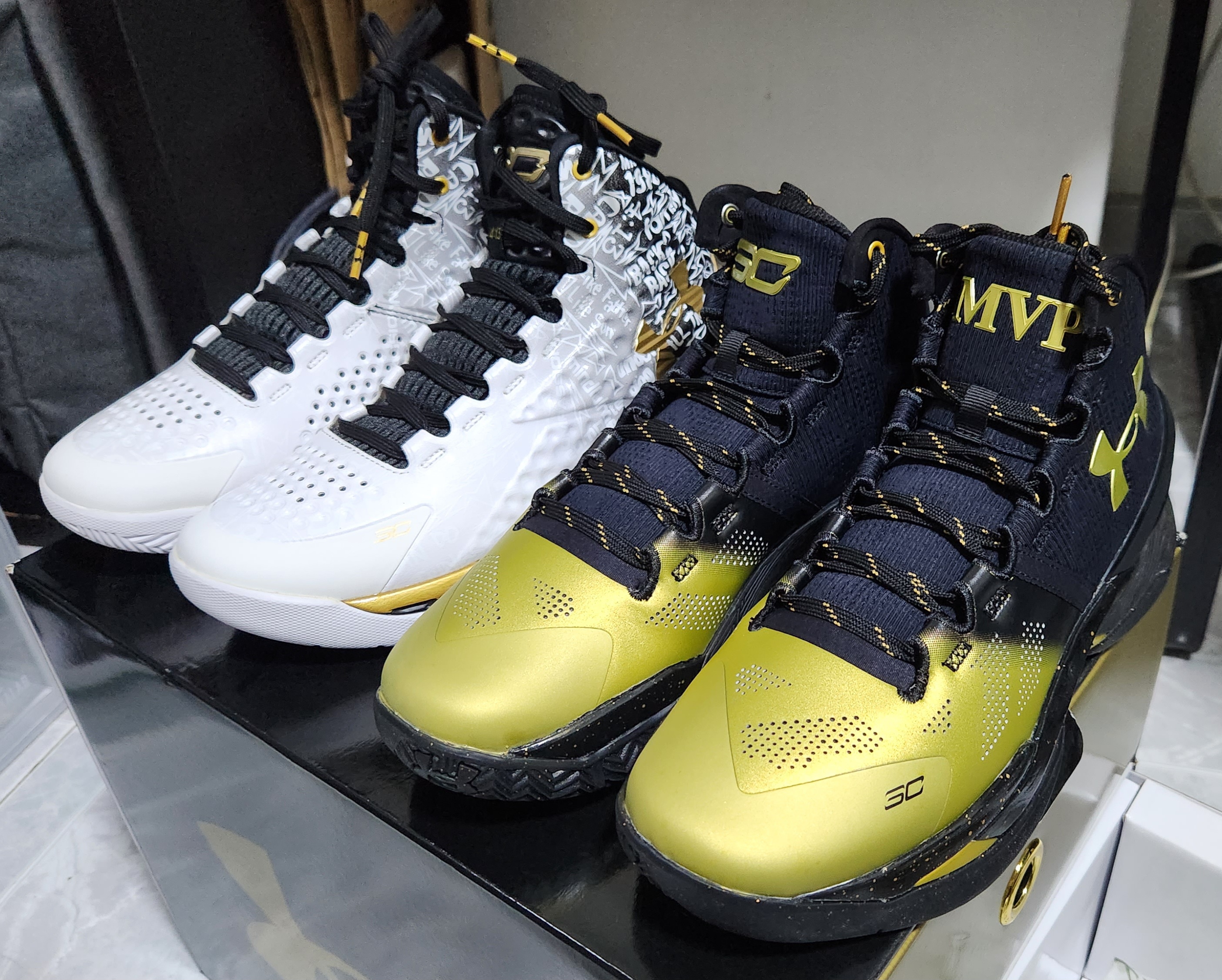 Lookbook - Under Armour Curry 2 MVP Back 2 Back 1300015-001 - Novelship