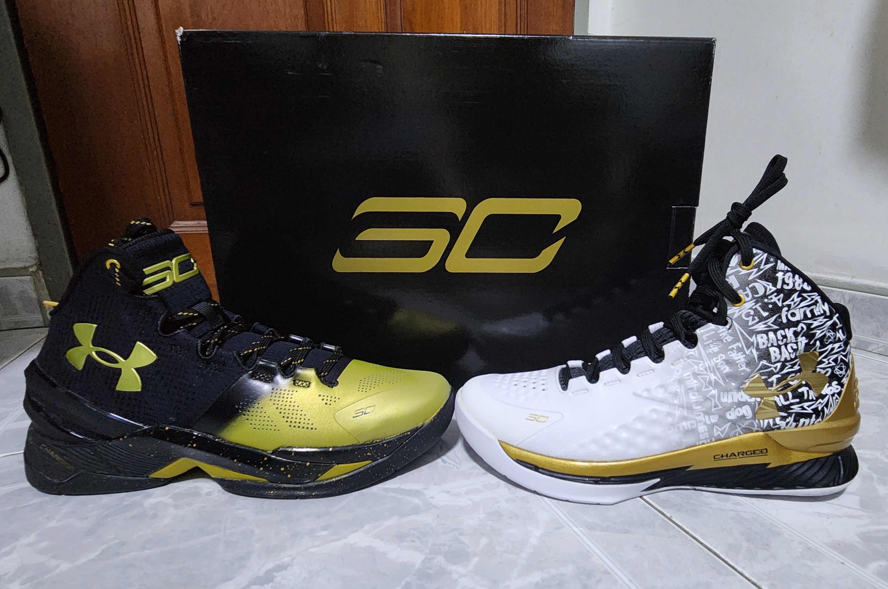 Lookbook - Under Armour Curry 2 MVP Back 2 Back 1300015-001 - Novelship