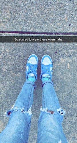 Lookbook - Nike Dunk Low 'University Blue' DD1391-102 - Novelship