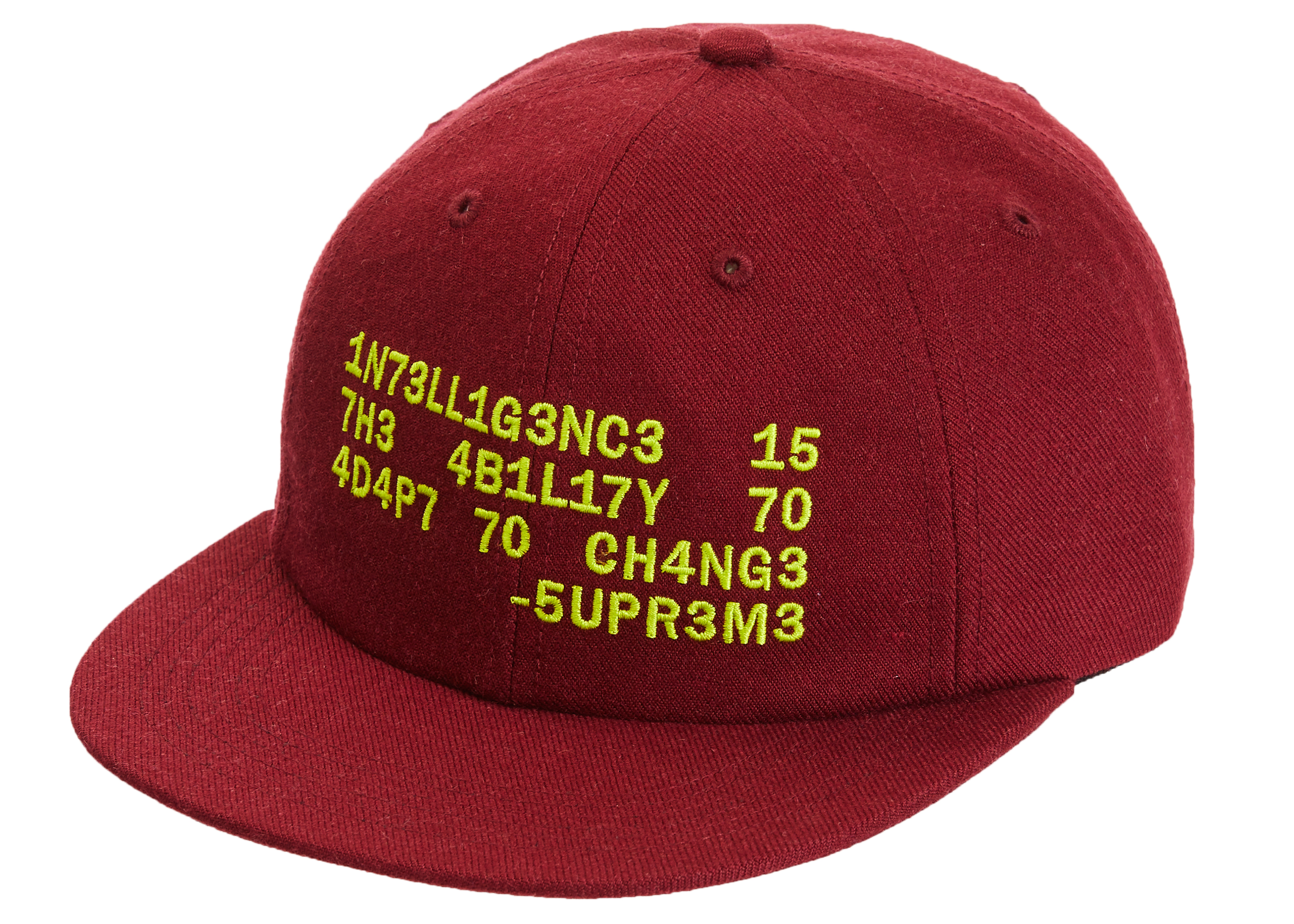 Supreme Intelligence 6-Panel Cardinal 구매하기 - 노블쉽