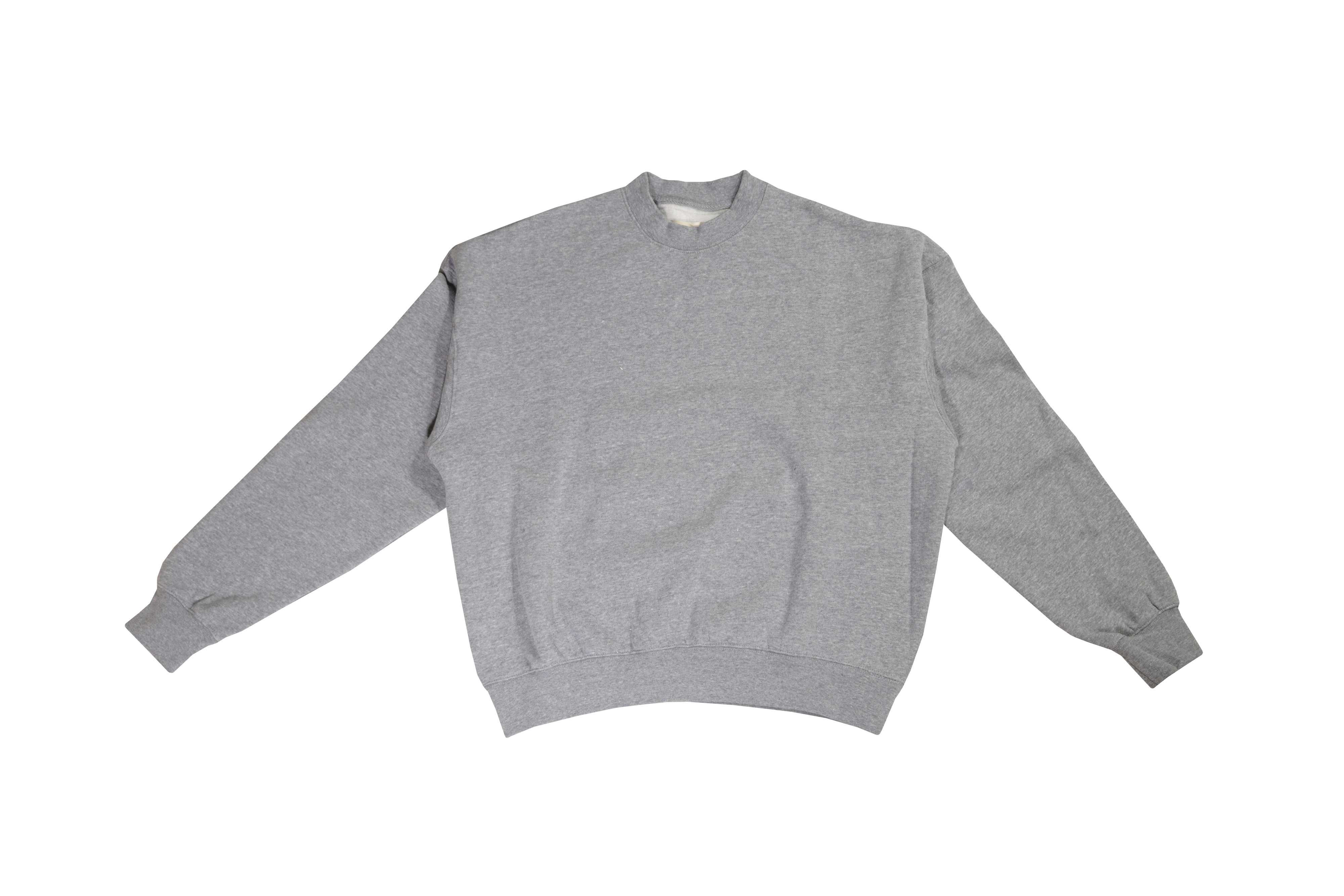 Fear of God ESSENTIALS Crew Neck Sweatshirt Grey/White - Novelship