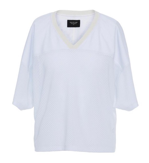 Fear of God Mesh Oversized Jersey White - Novelship