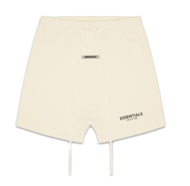 Fear of God ESSENTIALS Fleece Shorts Buttercream - Novelship