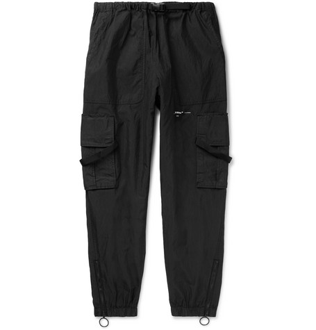 Off‑White Tech Cargo Pants Black - Novelship
