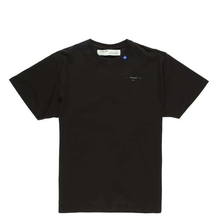 Off‑White Oversized Fit Backbone T‑Shirt Black/White - Novelship