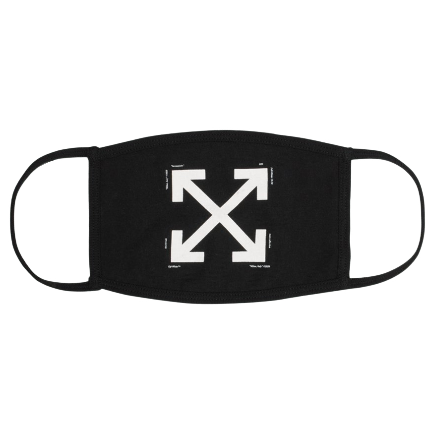 Off-White Arrows Face Mask Black/White - Novelship