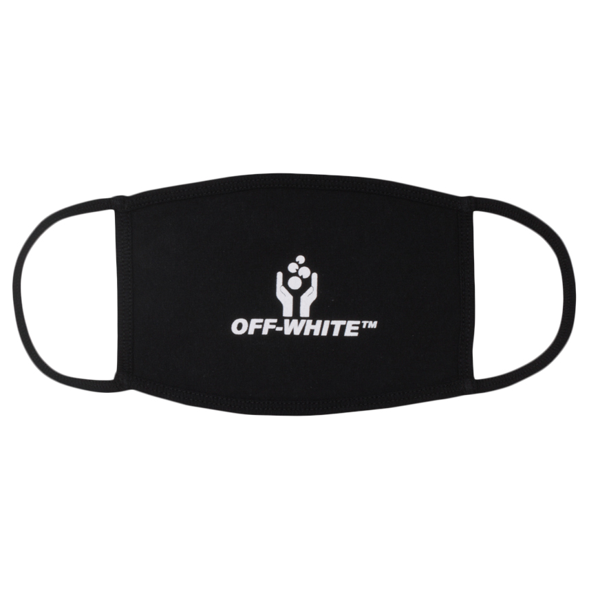 Off-White Hands Face Mask (SS19) Black/White - Novelship