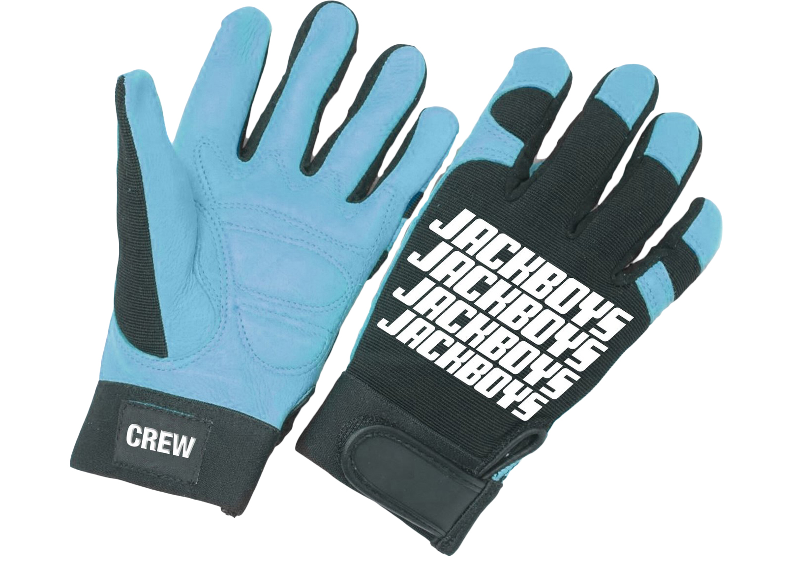 Travis Scott JACKBOYS Racing Glove Blue/Black - 노블쉽