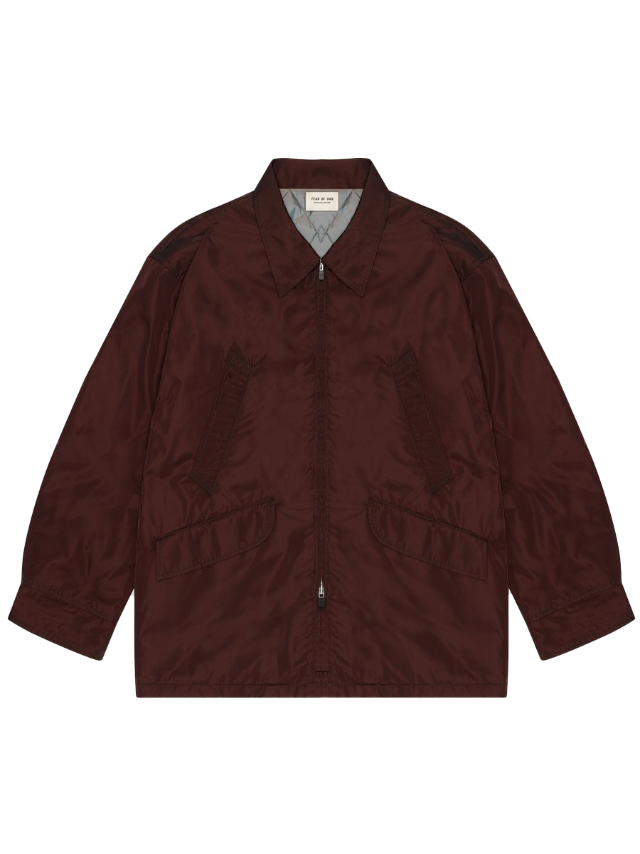 Fear of God Nylon Field Jacket Merlot - Novelship