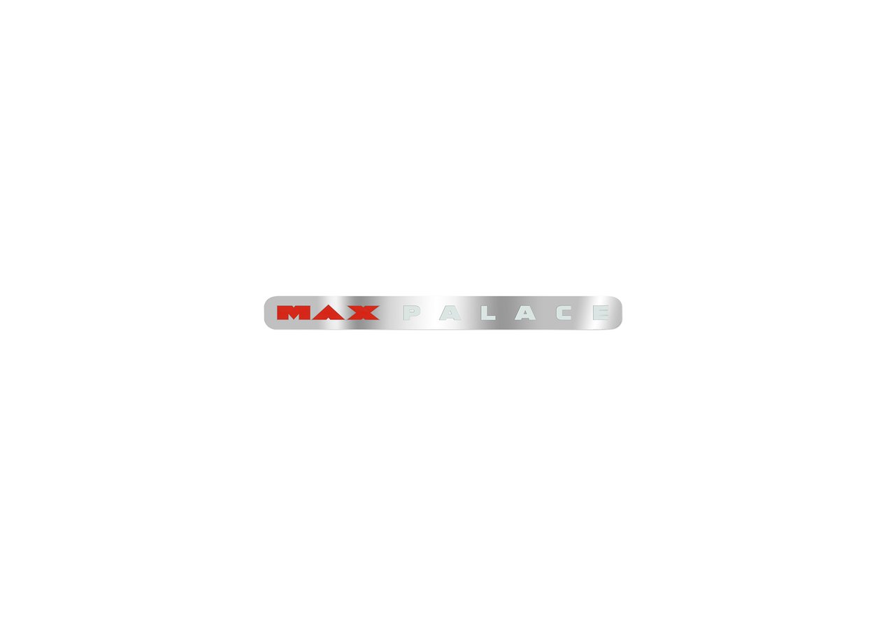 Palace Max Palace Sticker Silver - Novelship