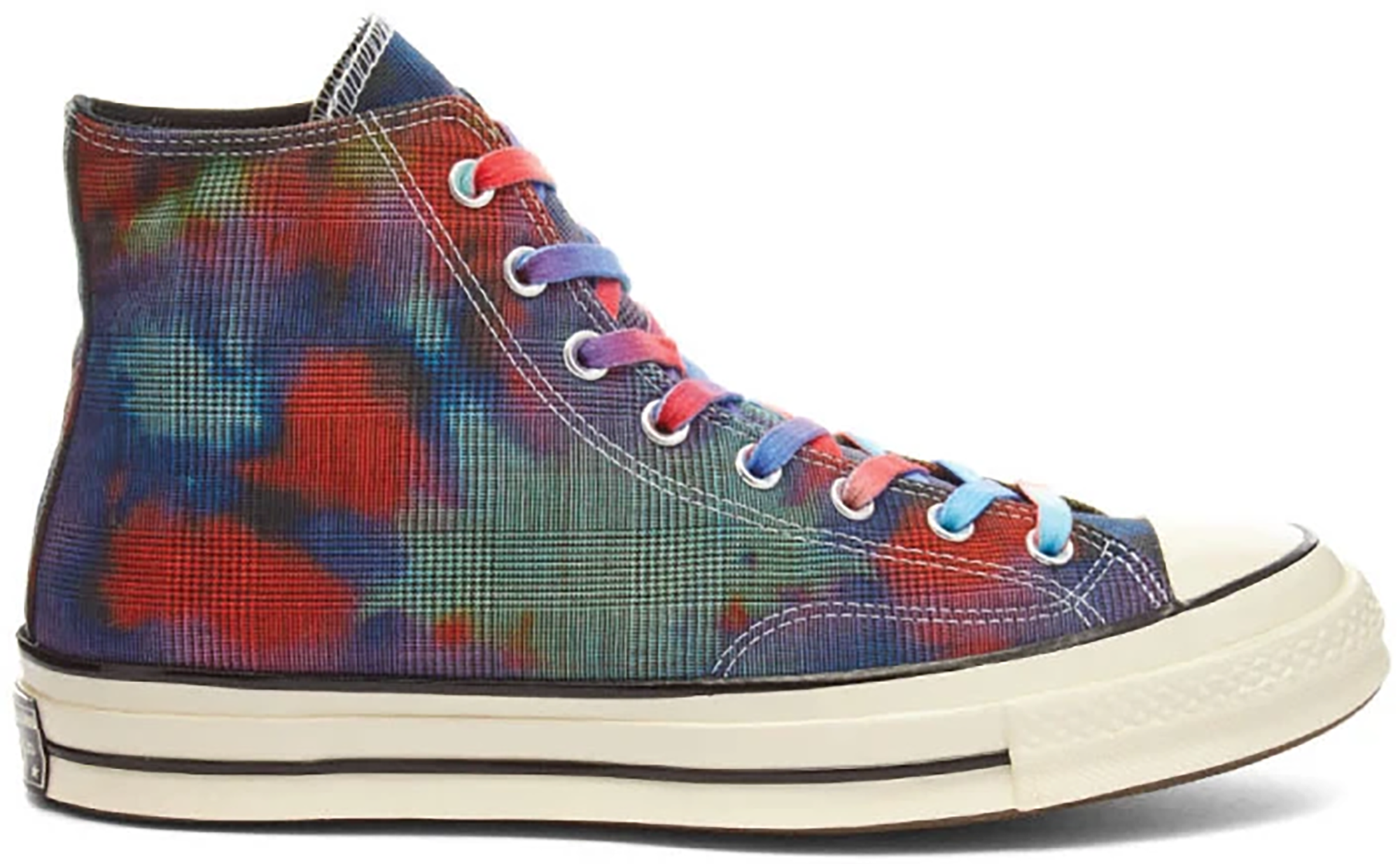 Converse Chuck Taylor All‑Star 70s Hi Tie Dye Plaid - 168752C - Novelship