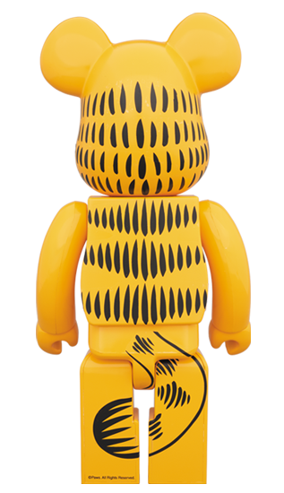 Buy Bearbrick x Garfield 400% 'Yellow' - Novelship