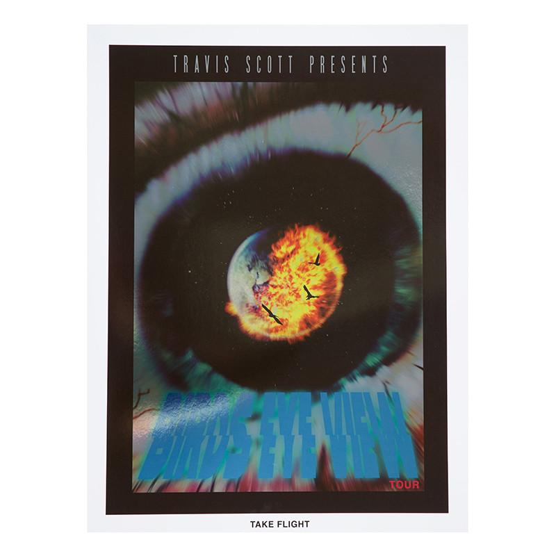 Travis Scott Take Flight Poster Multi - Novelship