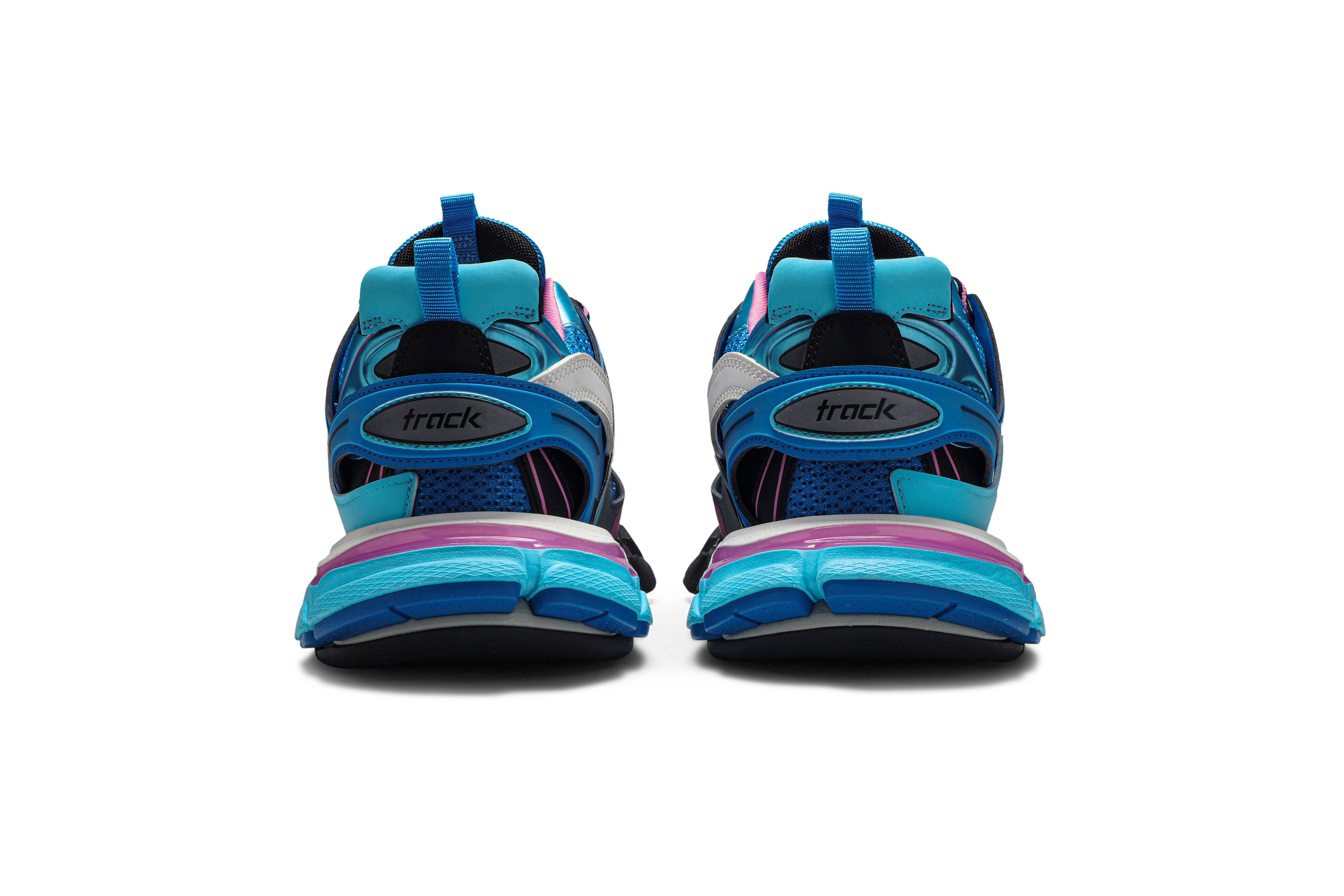 Buy Balenciaga Track Trainer 'Light Blue Pink' 542023 W1GB5 4162 ...
