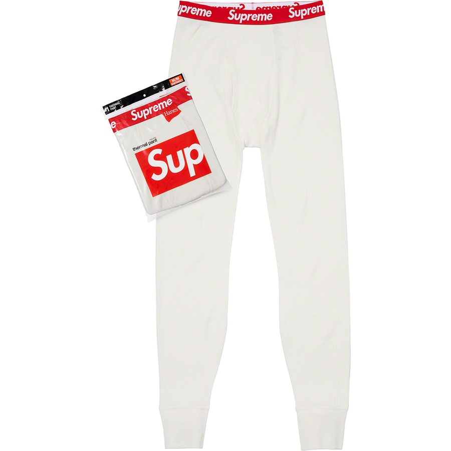 Supreme Hanes Thermal Pant (1 Pack) Natural - Novelship