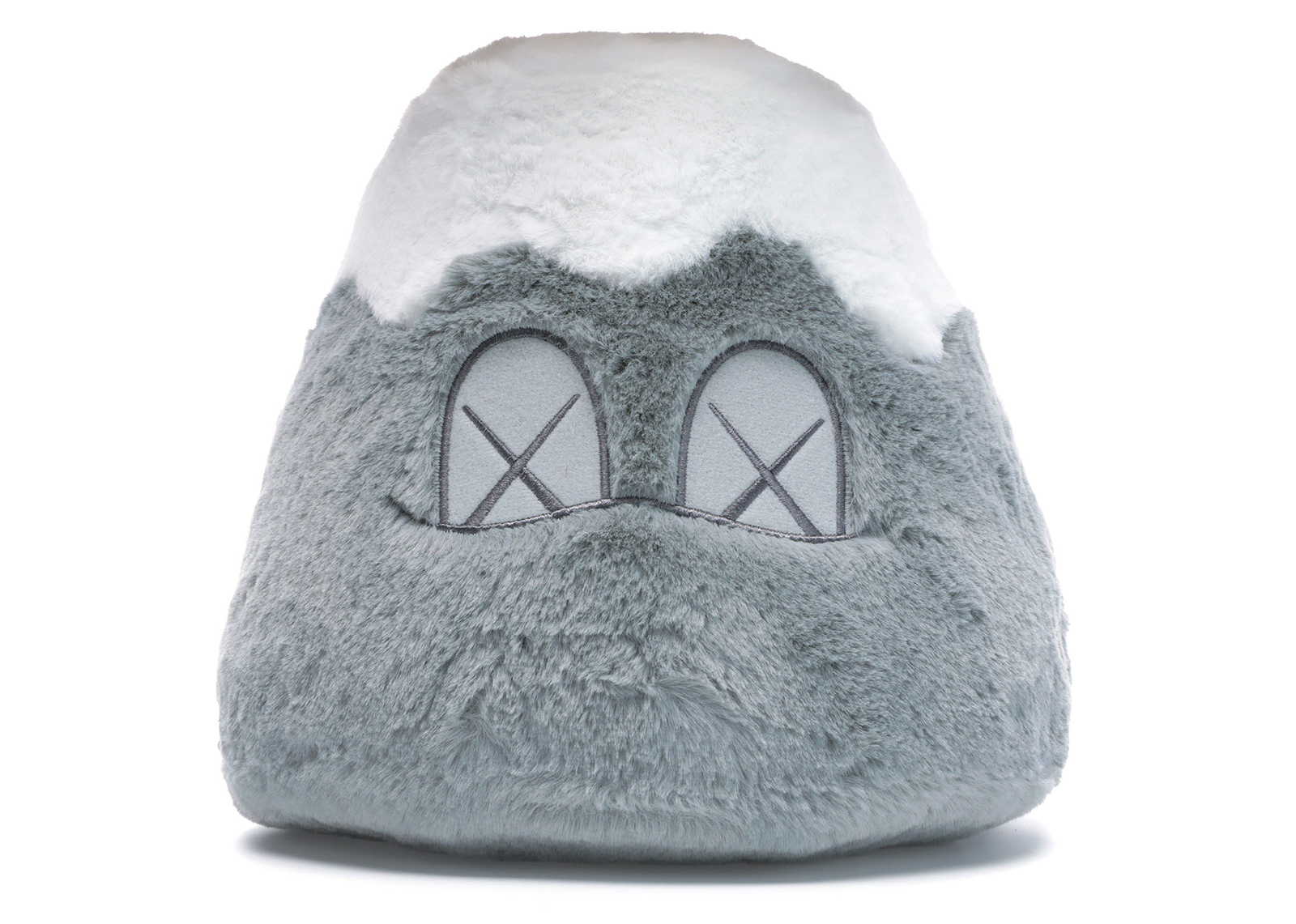 KAWS HOLIDAY JAPAN Mount Fuji Plush Grey - Novelship