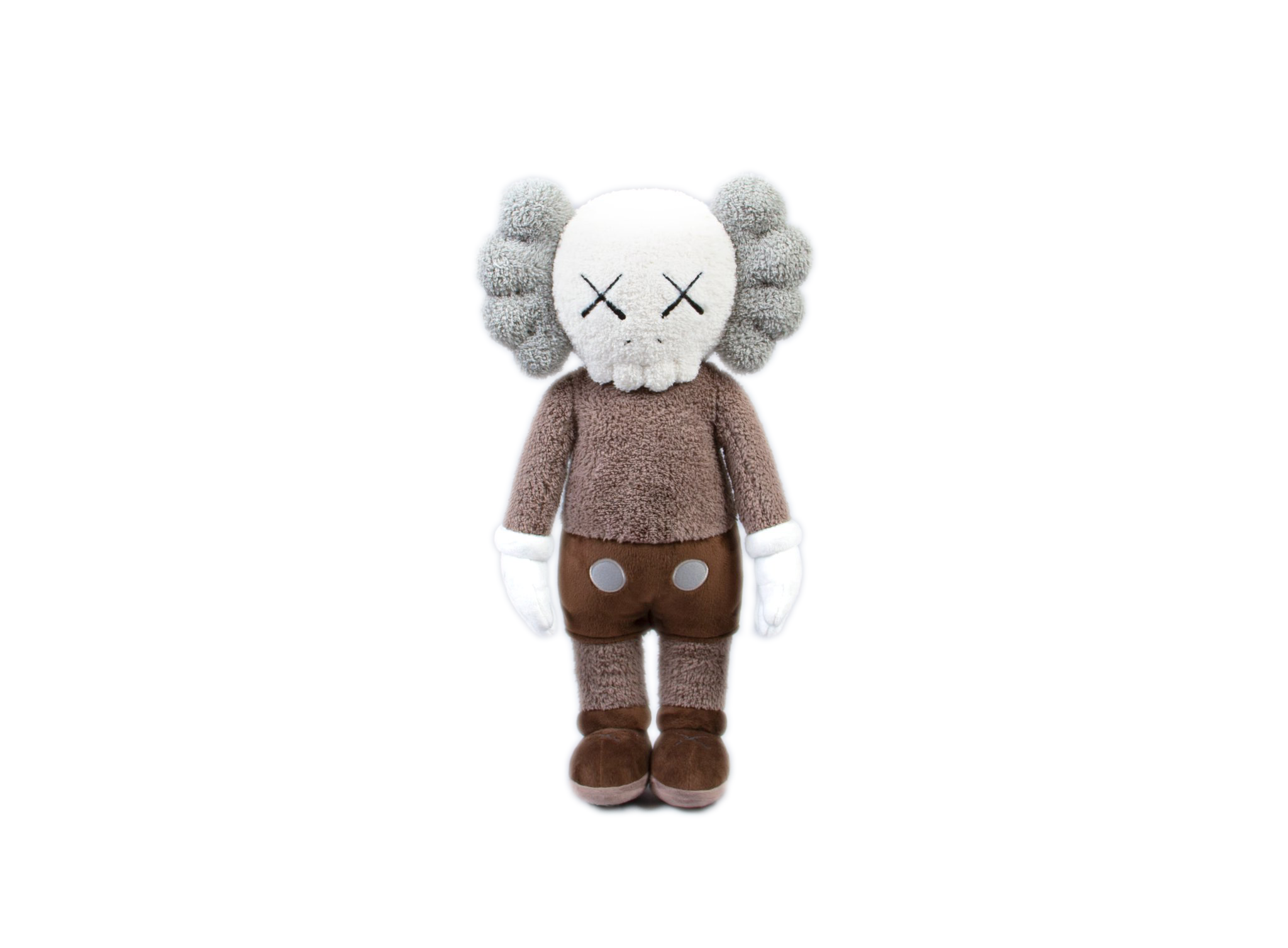KAWS HOLIDAY Hong Kong Limited 20" Plush Brown - Novelship