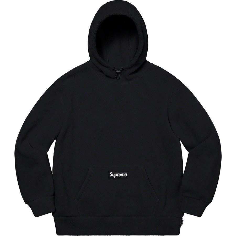 Supreme Polartec Hooded Sweatshirt (FW20) Black - Novelship