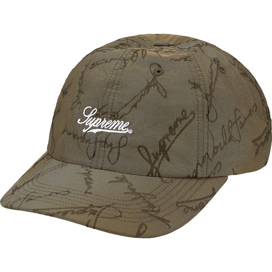 Supreme Script Logos 6‑Panel Tan - Novelship