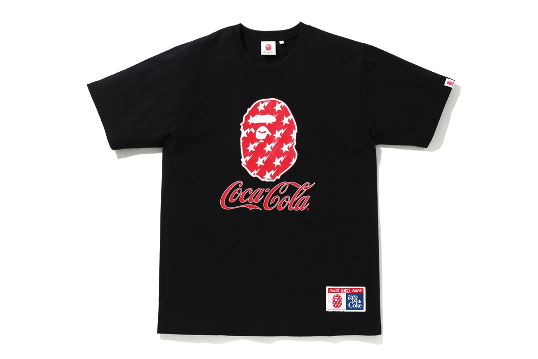 Buy BAPE x Coca Cola Tee Black - Novelship