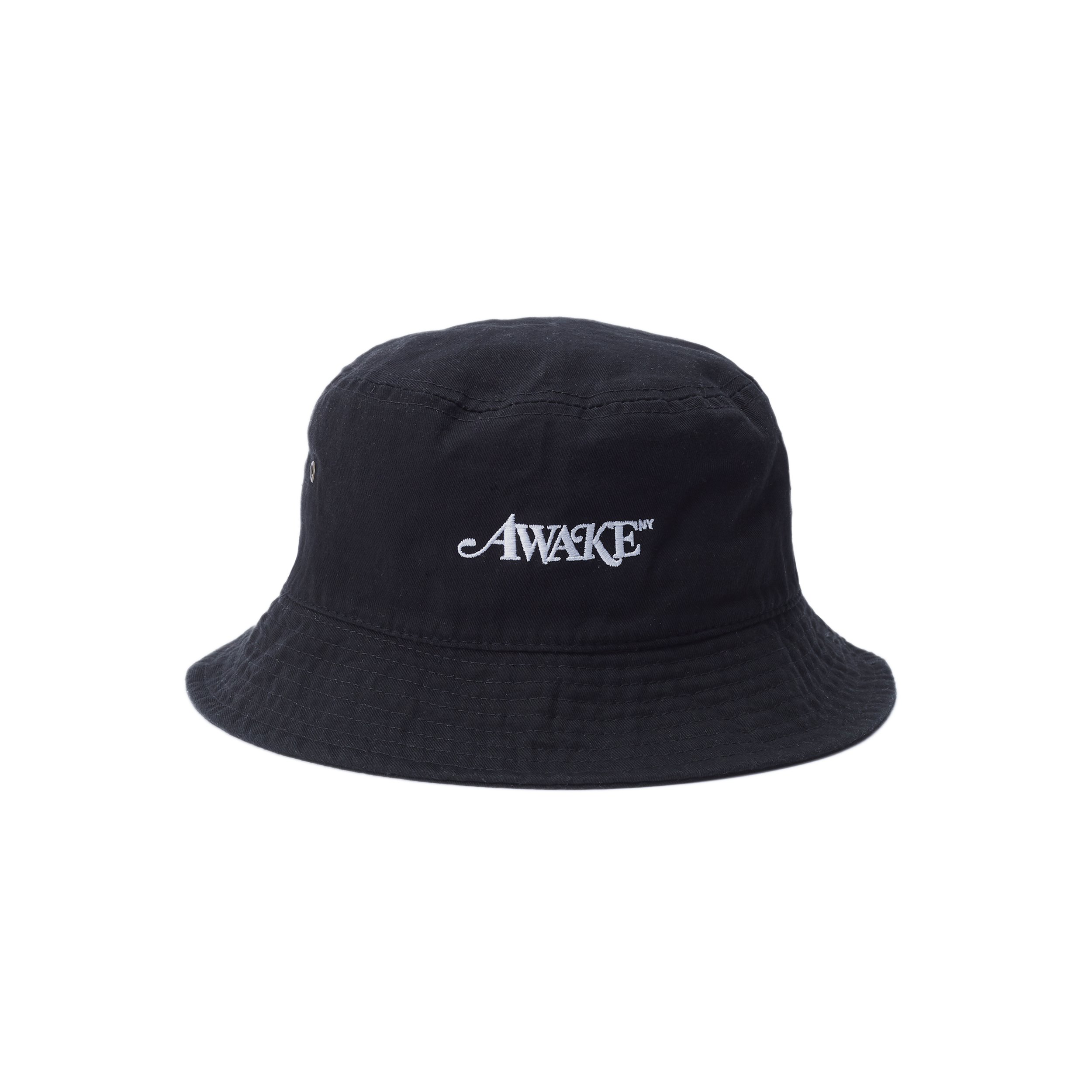 Awake Classic Logo Bucket Hat Black - Novelship
