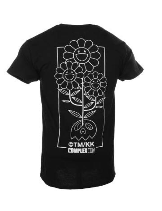 Takashi Murakami ComplexCon Flower Cluster Tee Black - Novelship