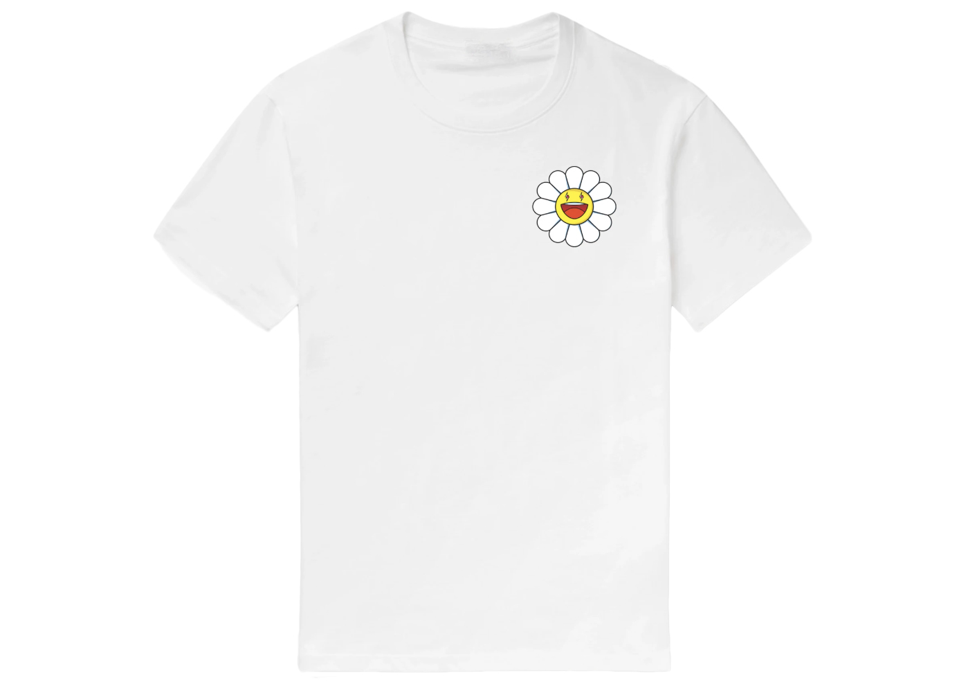 J Balvin Blanco x Takashi Murakami Flower Tee White - Novelship