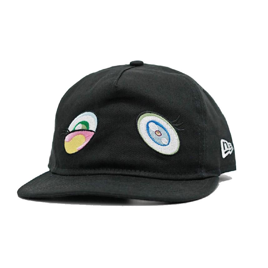 Takashi Murakami Eyes Snapback Black - Novelship