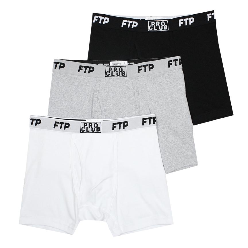 FTP Pro Club Boxer Briefs (3 Pack) multi - Novelship