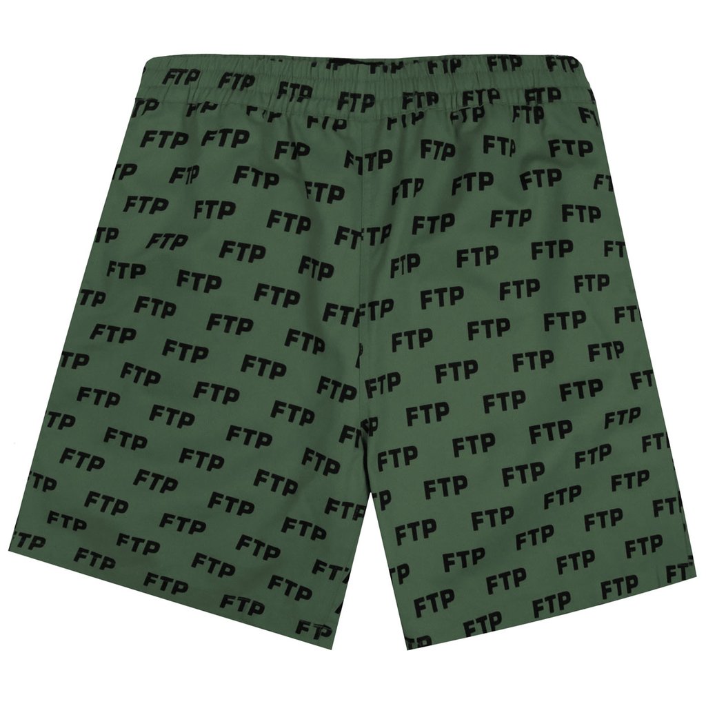 FTP Allover Short Olive - Novelship