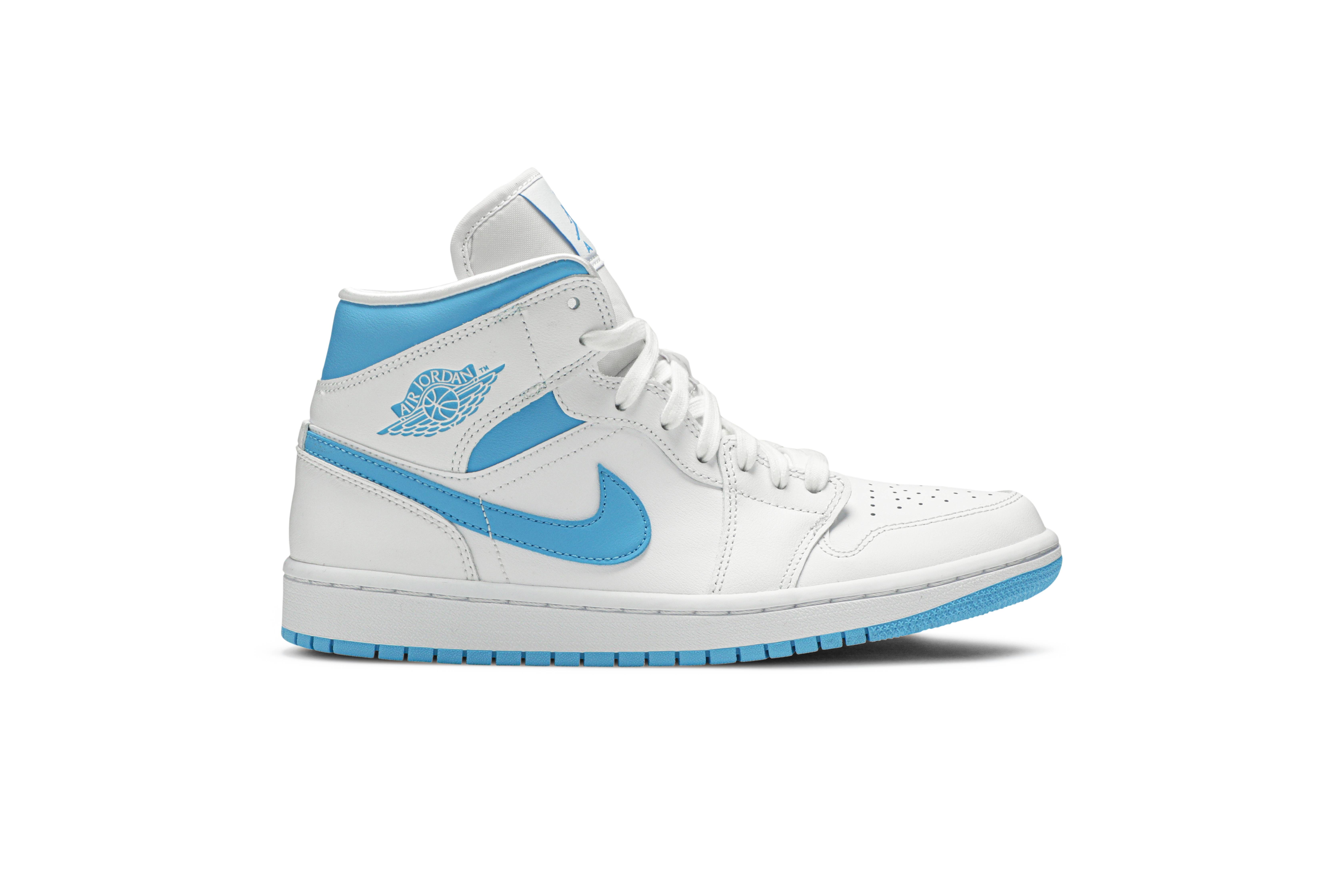 Air Jordan 1 Mid 'UNC' (WMNS) - BQ6472-114 - Novelship
