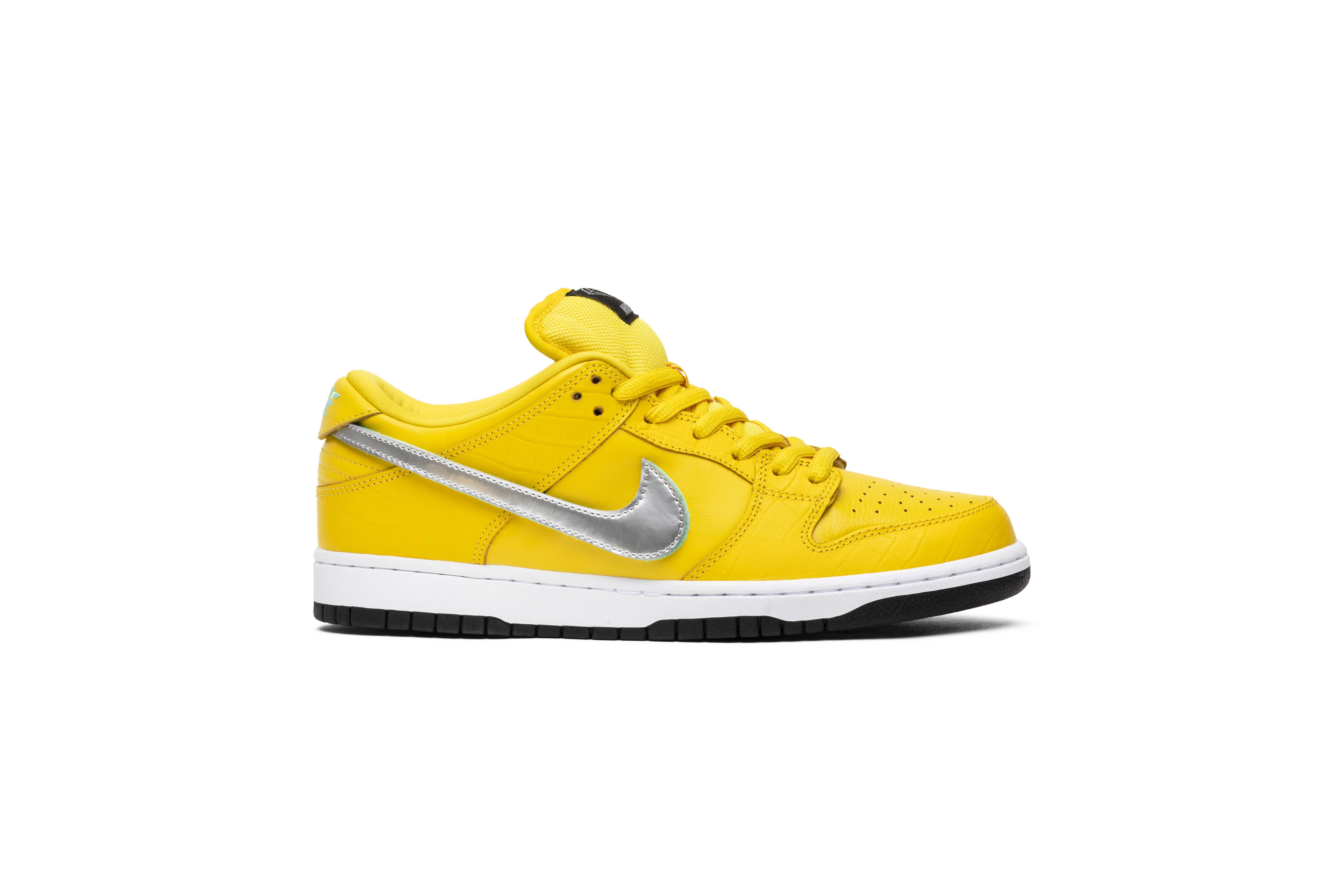Diamond Supply Co. x Nike SB Dunk Low Pro 'Canary Diamond' (Family ...