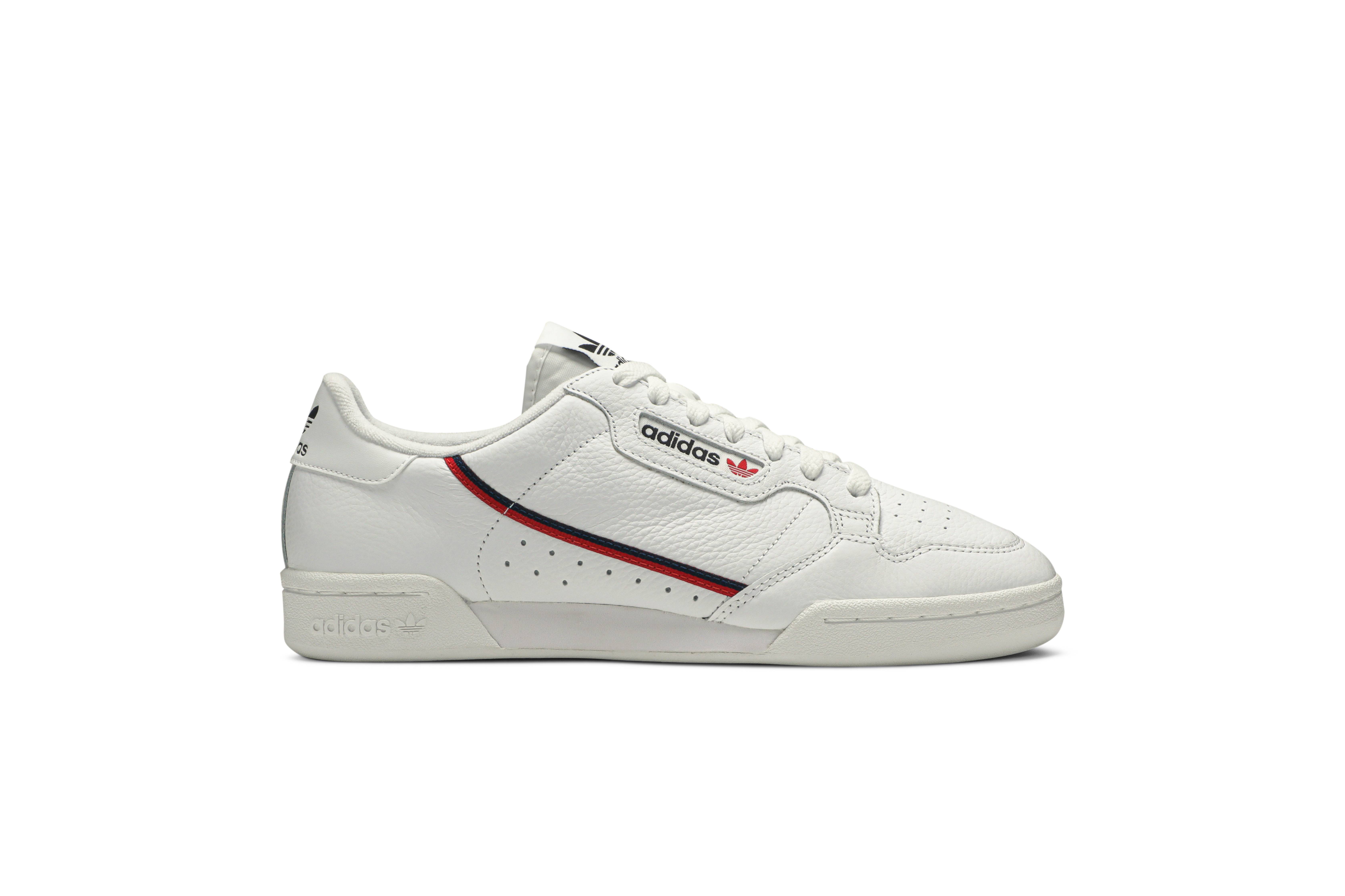 adidas Continental 80 'White Navy Scarlet' - G27706 - Novelship