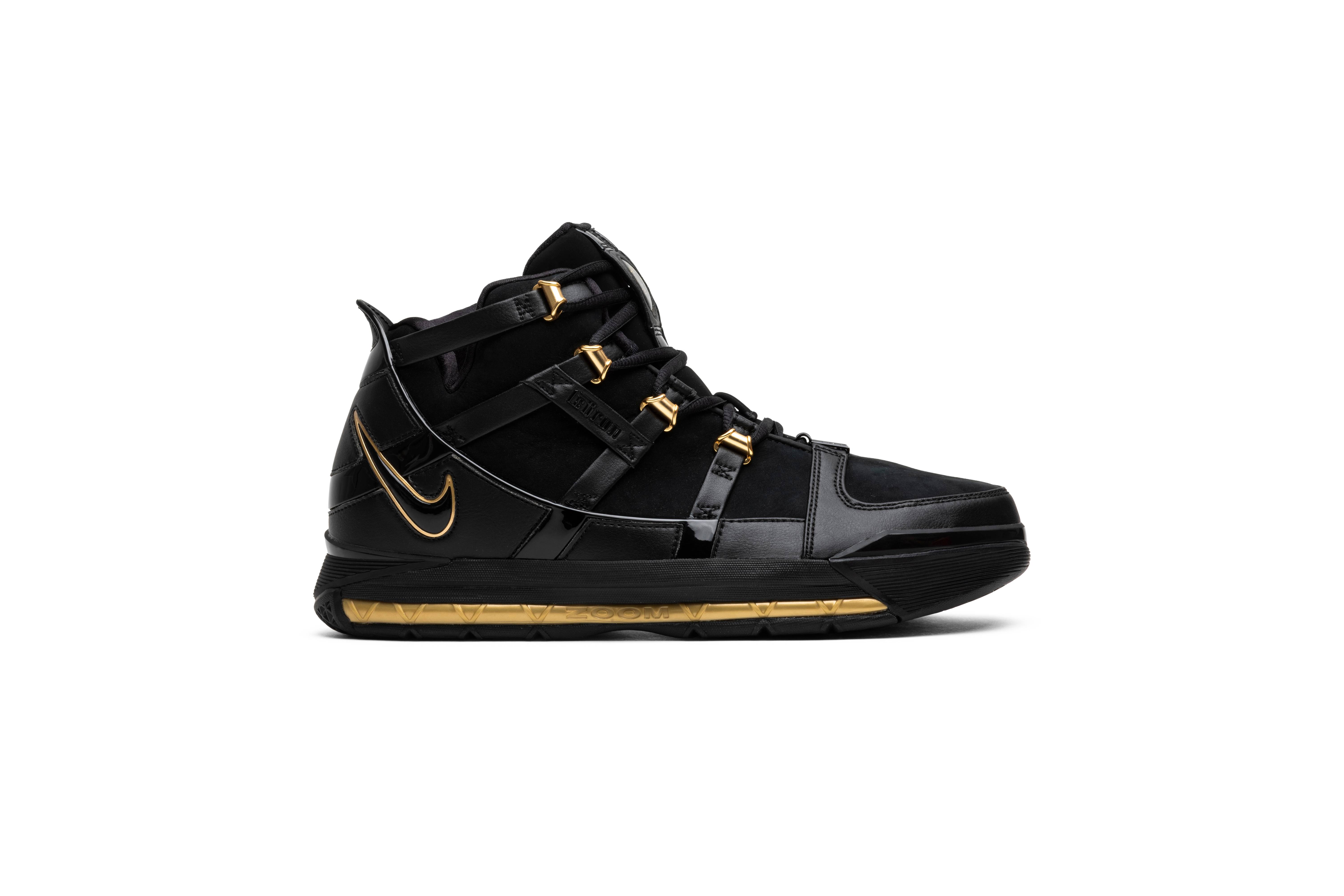 Nike Zoom LeBron 3 Retro 'Metallic Gold' 2018 - AO2434-001 - Novelship