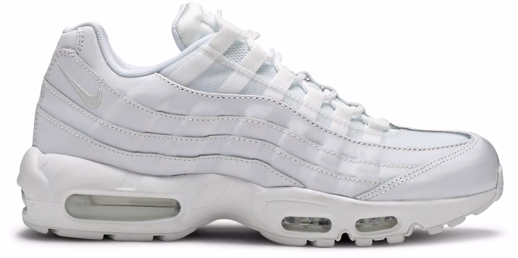 Nike Air Max 95 Triple White (WMNS) - 307960-108 - Novelship Nike Air Max 95 Triple White (WMNS) - 307960-108 - Novelship