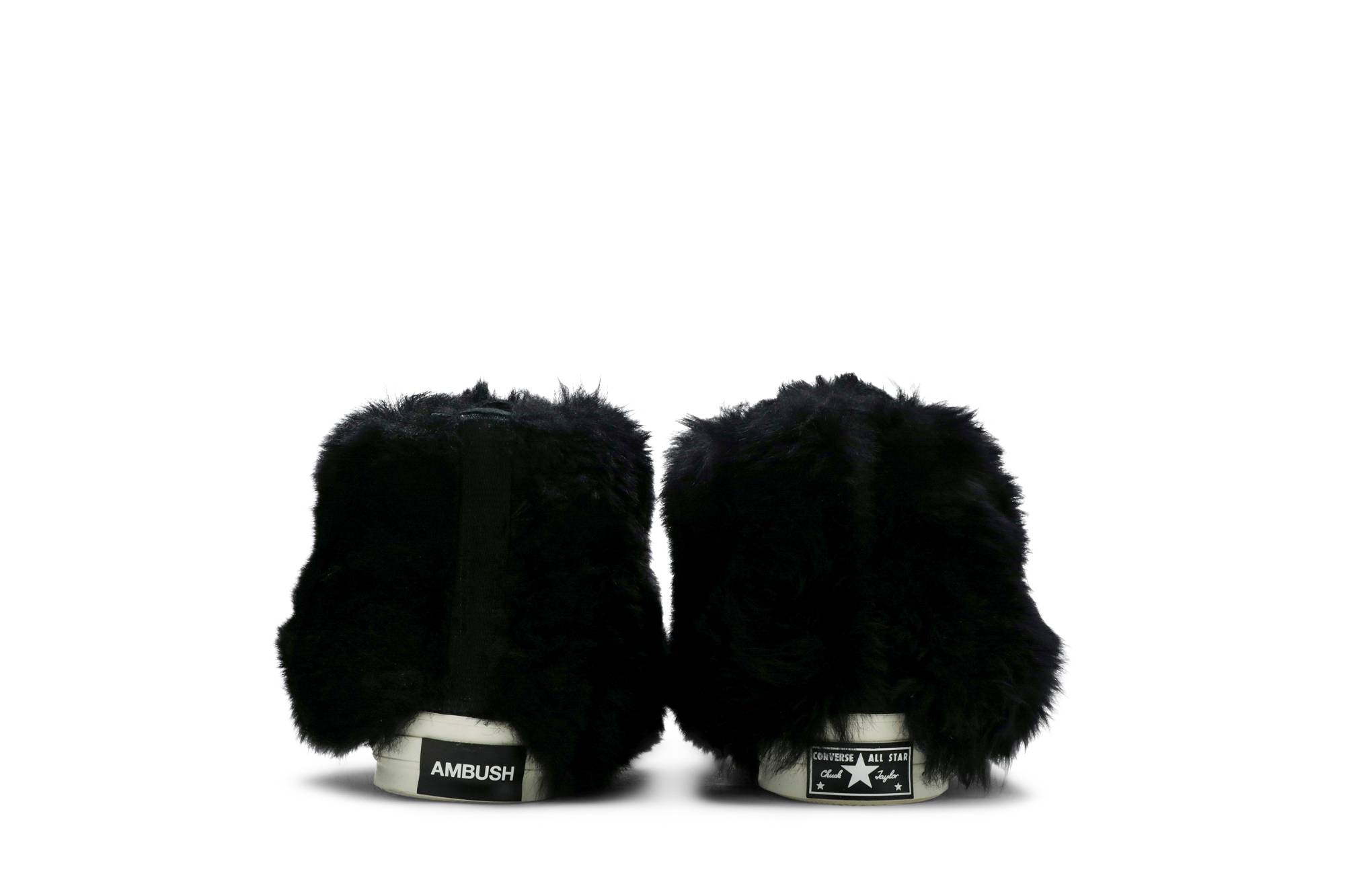 AMBUSH x Converse Chuck 70 High 'Fuzzy ‑ Black Egret' 170586C - 170586C ...