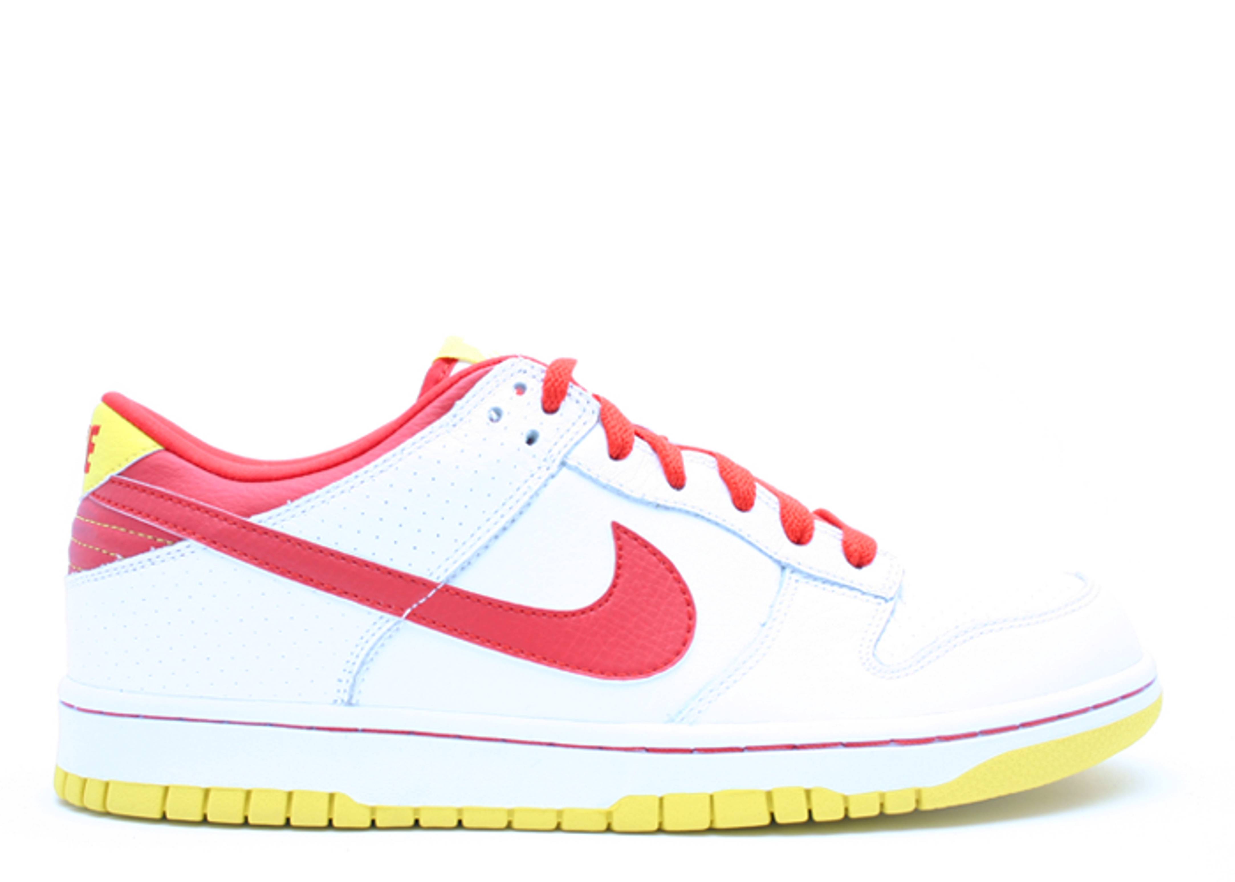 Nike NYX Dunk Low 'Ronald Mcdonald' - 330938-161 - Novelship