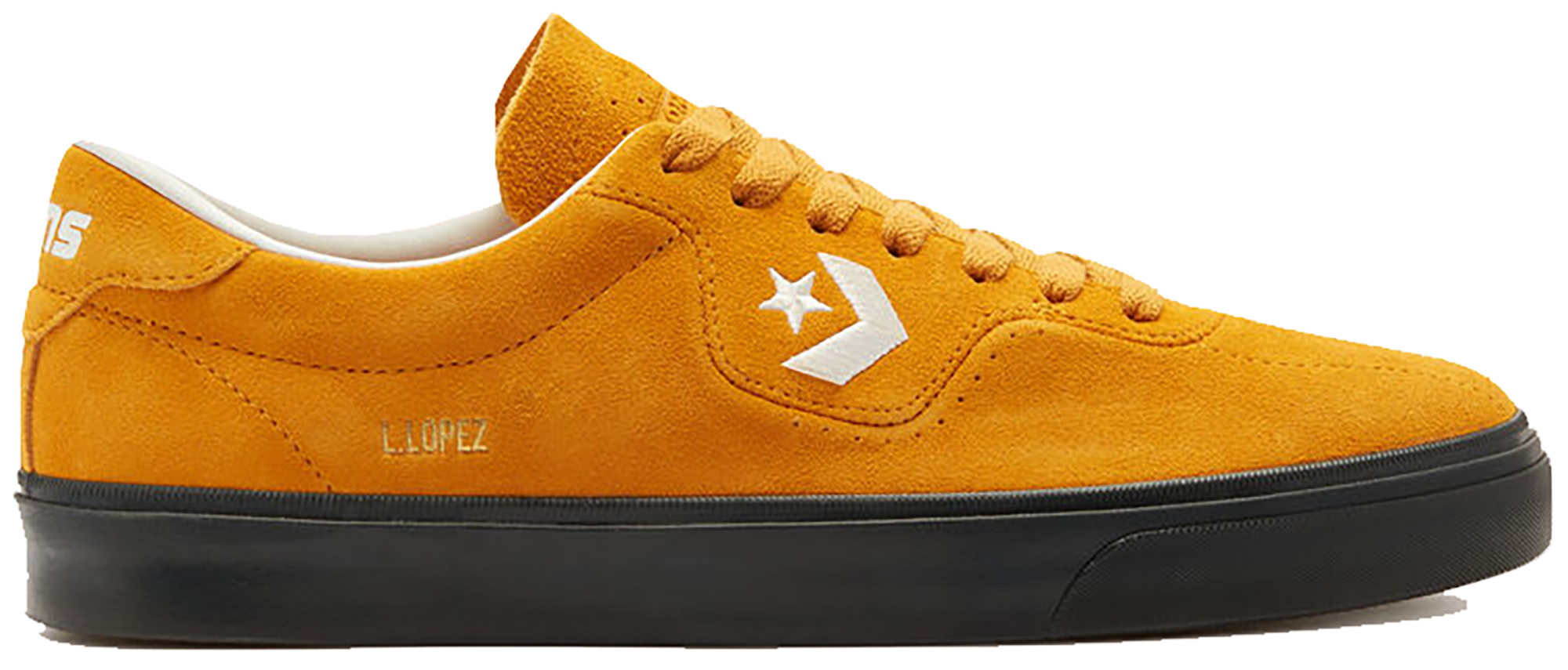 Converse Louie Lopez Pro Low 'Mono Classic Suede - Saffron Yellow ...