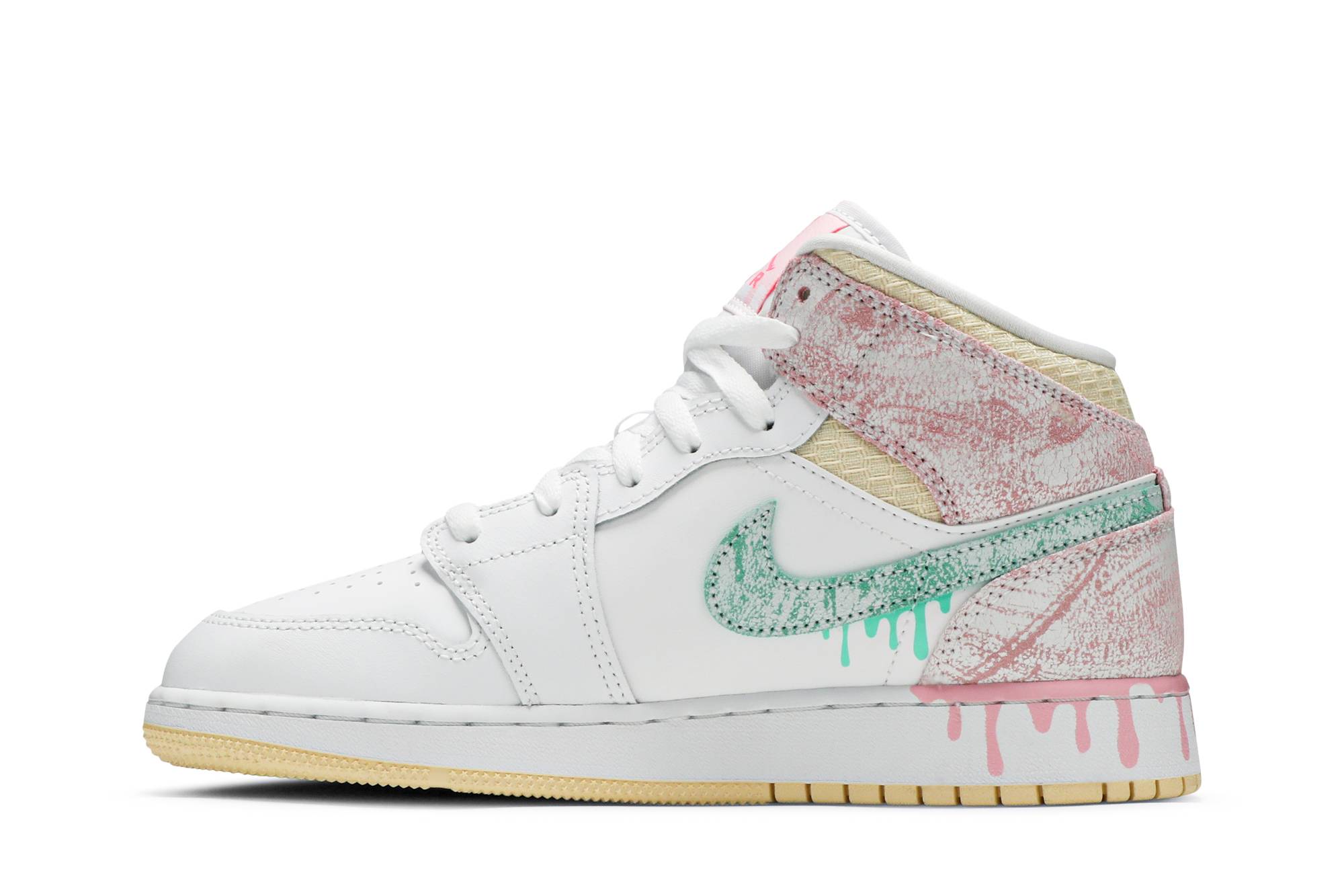 Air Jordan 1 Mid SE 'Ice Cream' (GS) - DD1666-100 - Novelship