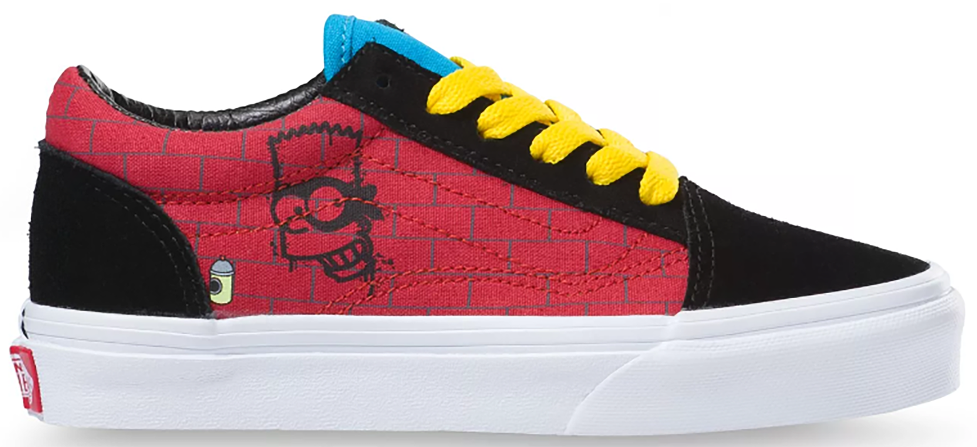 (Grade School) The Simpsons x Vans Old Skool 'El Barto' VN0A38JN17A ...
