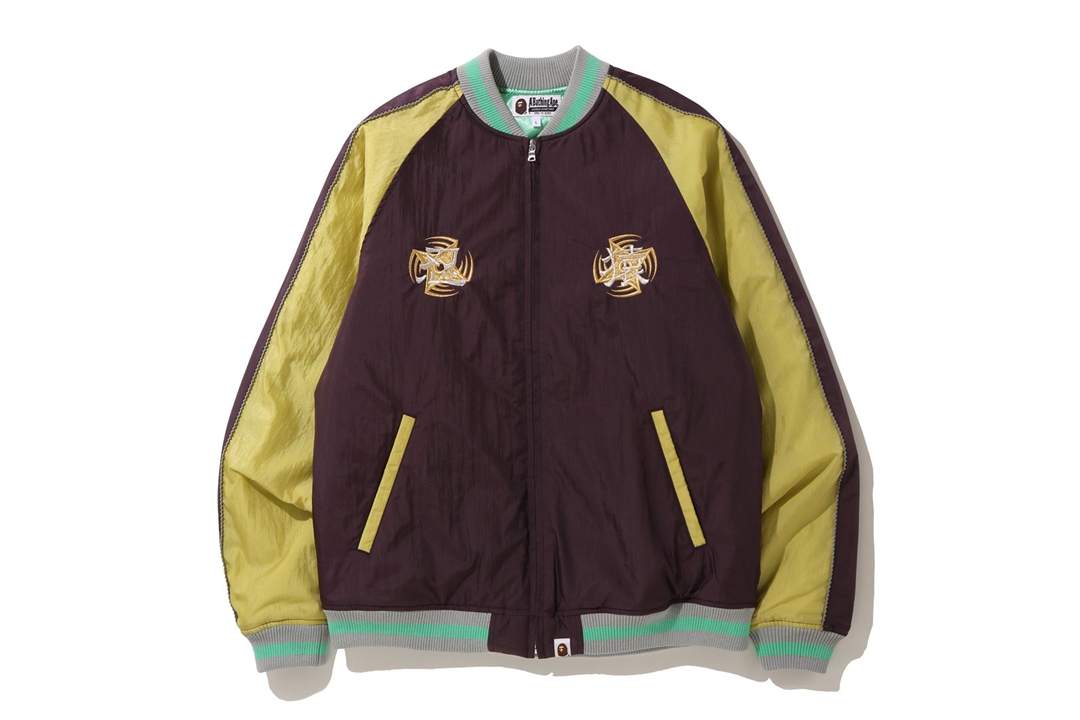 BAPE Ninja Souvenir Jacket Purple - Novelship