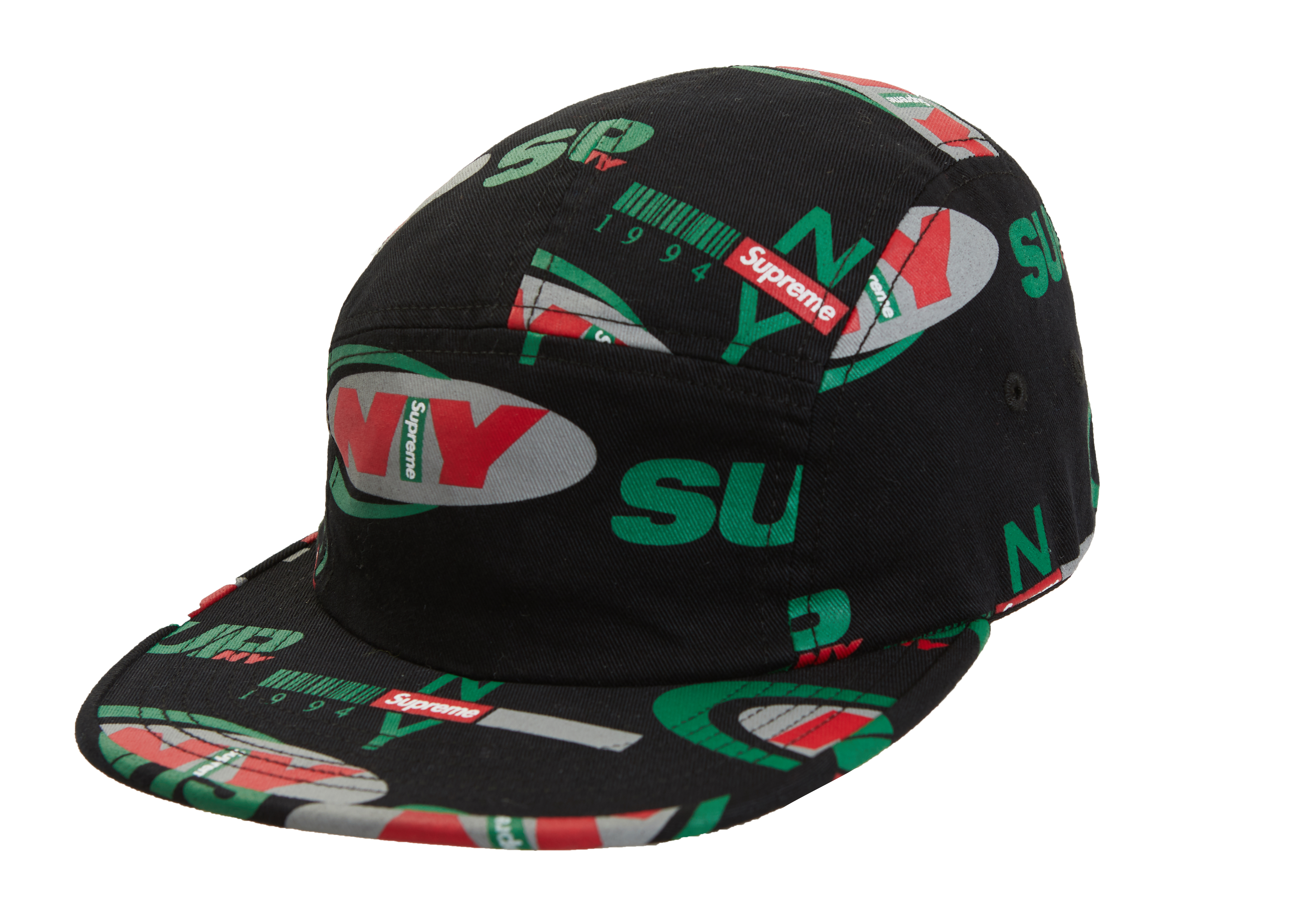 Supreme NY Camp Cap Black - Novelship
