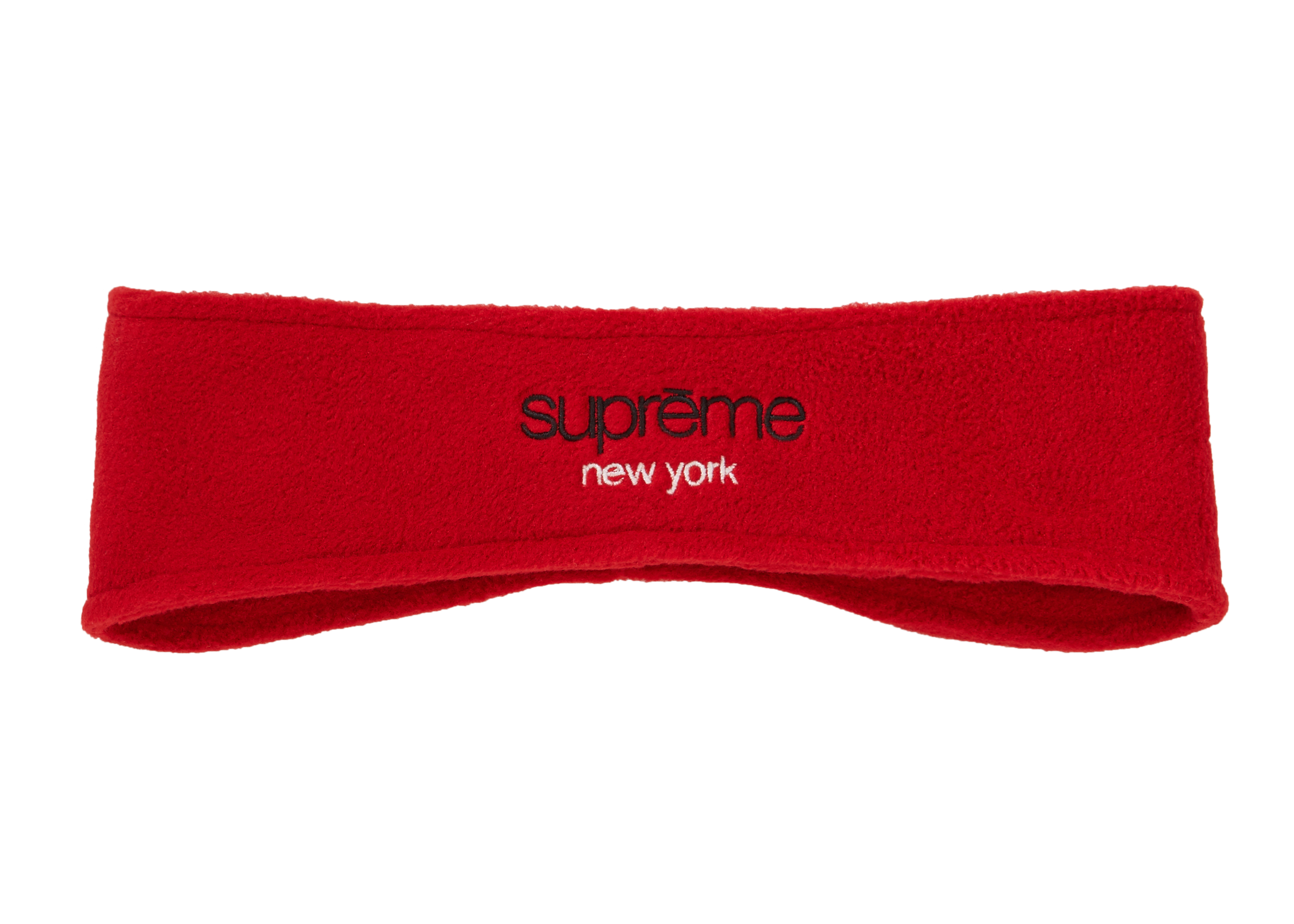 Supreme Polartec Headband Red - Novelship