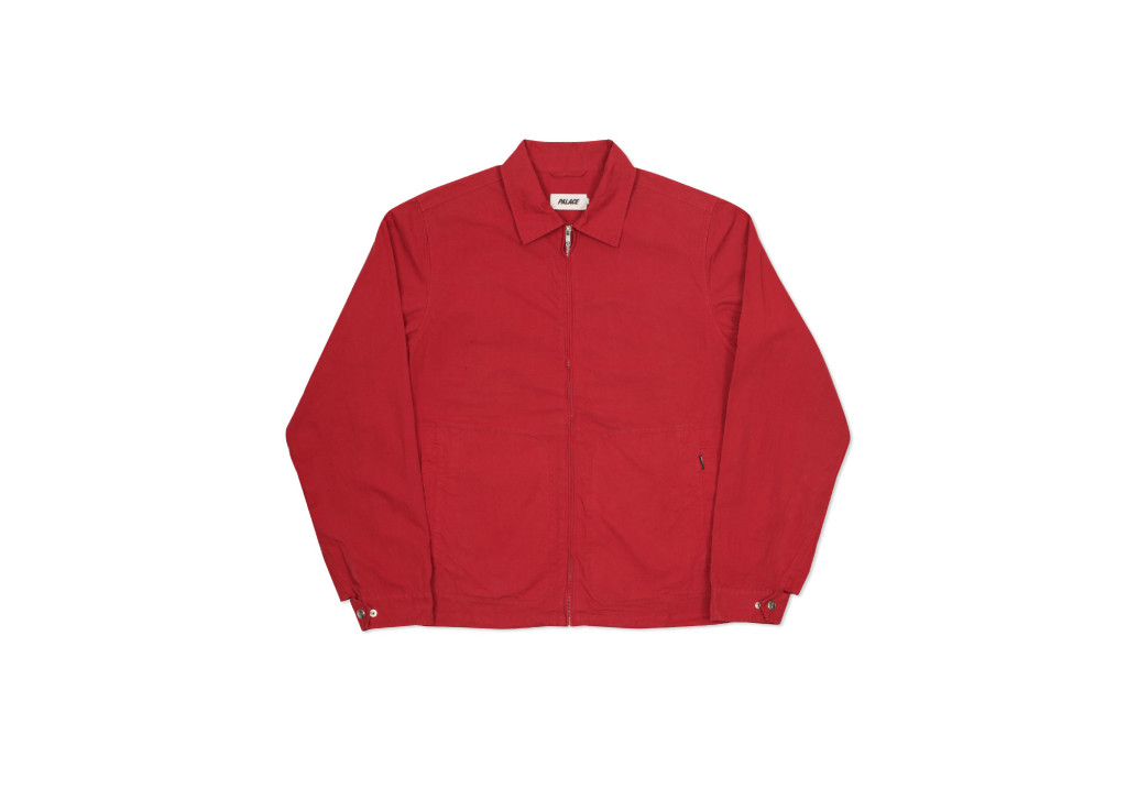 Buy Palace Work Jacket Red - Novelship