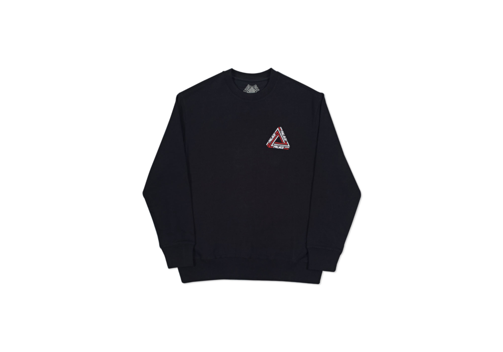 Palace Tri-Crib Crew Blackを購入 - Novelship