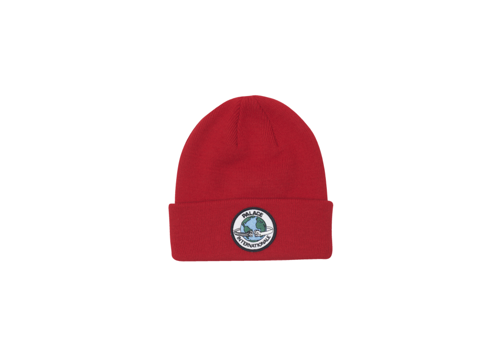 Palace Fist Bump Beanie Bright Red - Novelship